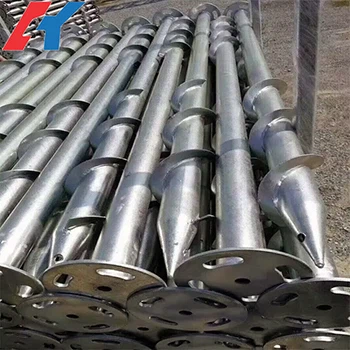 Solar Mounting System Ground Helical Spiral Pile Anchor - Knowledge ...